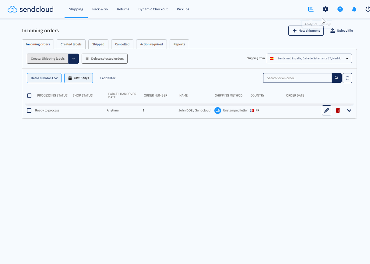 How can I add my own carrier contract? – Sendcloud Help Center